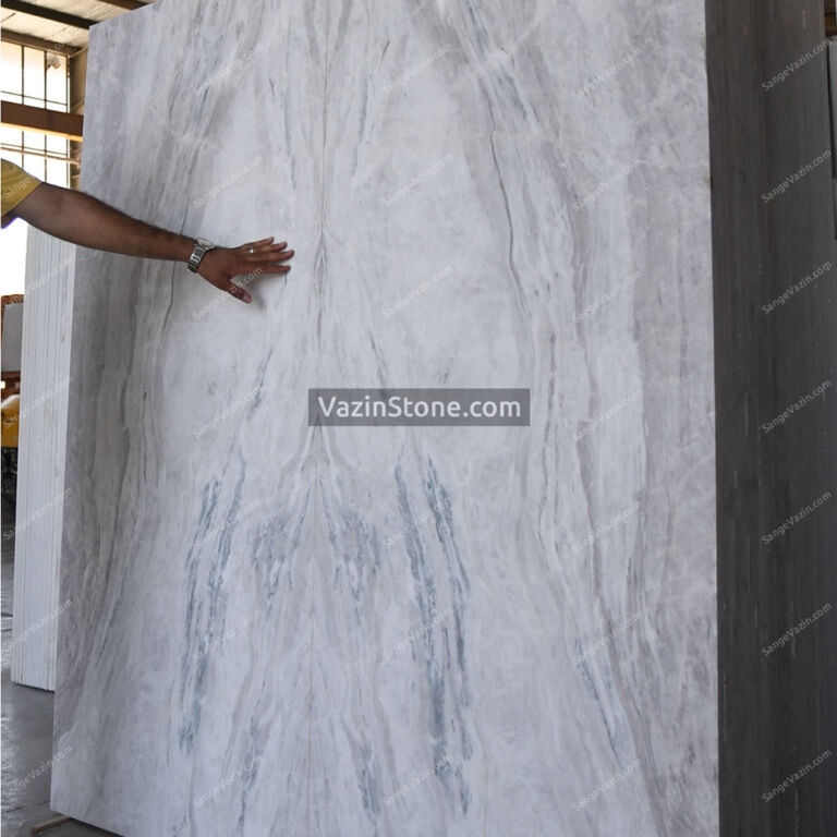 سنگ چینی ازنا سوپر | سنگ سفید ازنا | سنگ روشن ساختمانی وزین